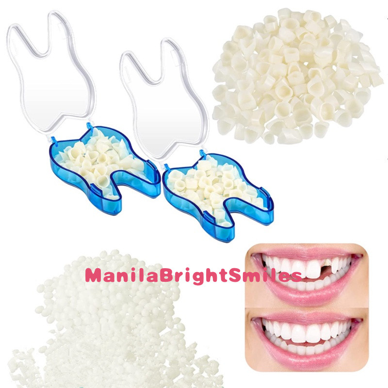 1Box Resin Realistic Dental Crowns Temporary Teeth Crown Anterior Molar ...