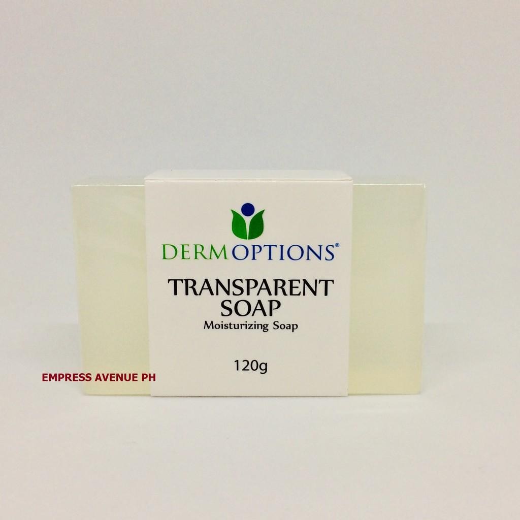 Derm Options Transparent Soap 120g | Shopee Philippines