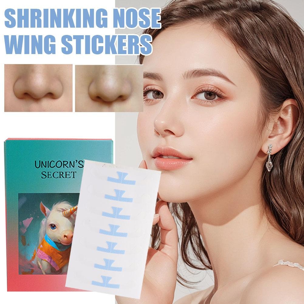 Shrinking Nose Wing Sticker Invisible Beauty Cos Narrow Nose Shrinking ...