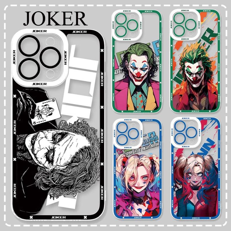 Cool Joker Harley Quinn Casing For Iphone 16 Pro Max 11 12 13 14 15 7 8 Plus XR Case Soft ...
