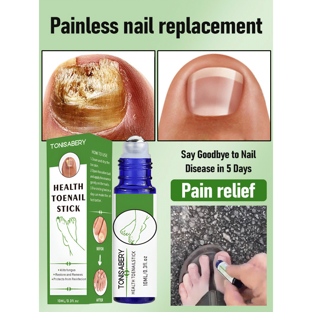 ⚡Natural Plant Ingredients Soften Nails Thickening Rollerball Nail Care ...