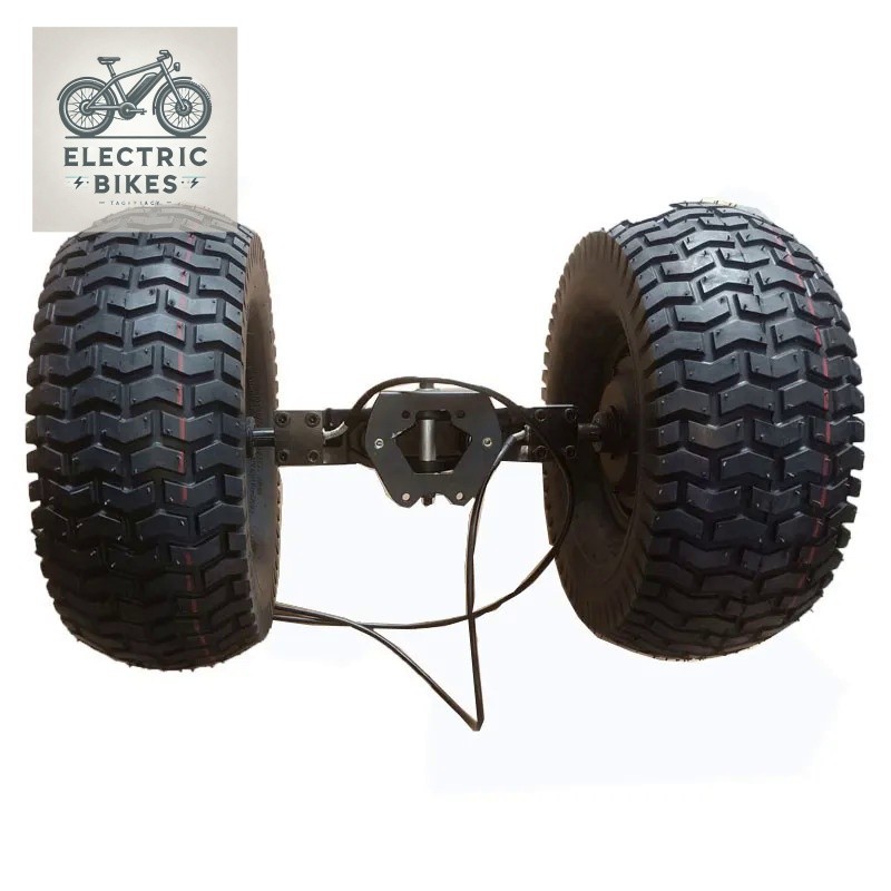 DC brushless 48V 400W 15 inch single shaft geared electric hub motor ...