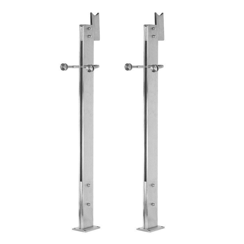 Stainless Steel Engineering Column River Fence Overpass Sidewalk ...