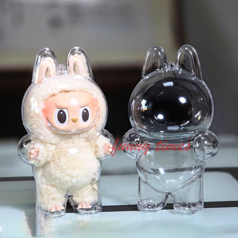LABUBU Macaron&Have A Seat Transparent Protective Case | Shopee Philippines