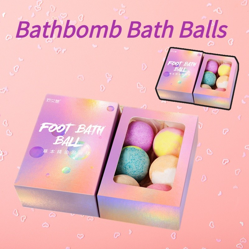 Bath Bomb Bathbomb Bath Balls Essential Oil Bath Salt Balls Instant ...