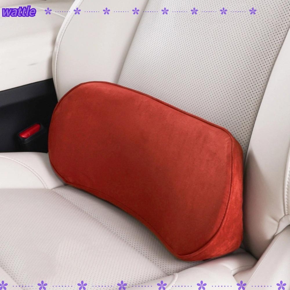 WATTLE Lumbar Support Pillow, Memory Foam Soft LOwer Back Pillow, Pain ...