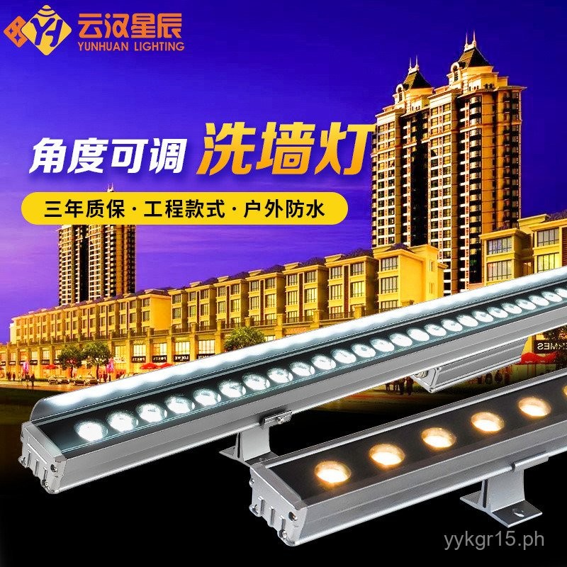 LED Wall Washer Light Outdoor Waterproof Strip Outdoor Advertising Sign ...