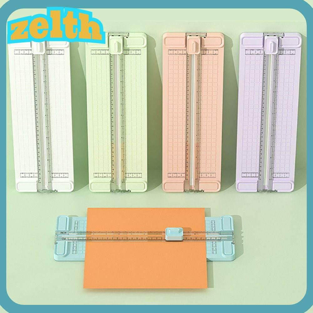 ZELTH Paper Trimmer, A4 Paper Cutting with Pull-out Ruler Paper Cutter ...