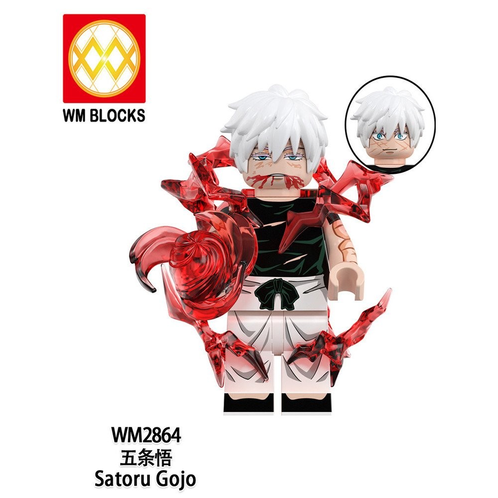 Hot Compatible Le Anime Jujutsu Kaisen Assembly Figure Building Blocks ...