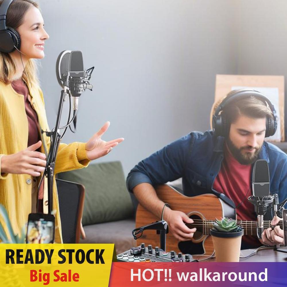 Podcast Equipment Bundle with Microphone & Live Sound Card Studio Recording Kit [walkaround.ph ...