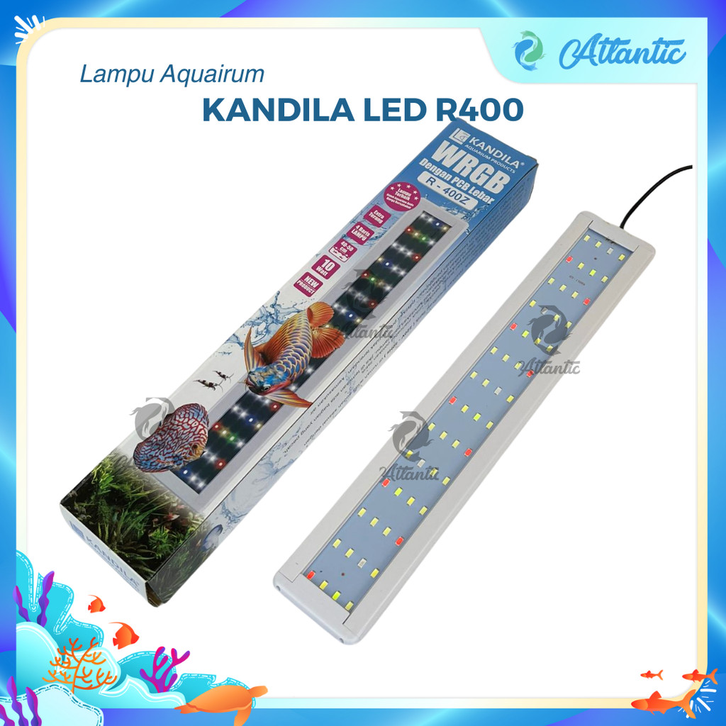 KANDILA R400 40-50CM AQUARIUM LED LIGHT 10 WATT AQUARIUM LIGHT | Shopee ...