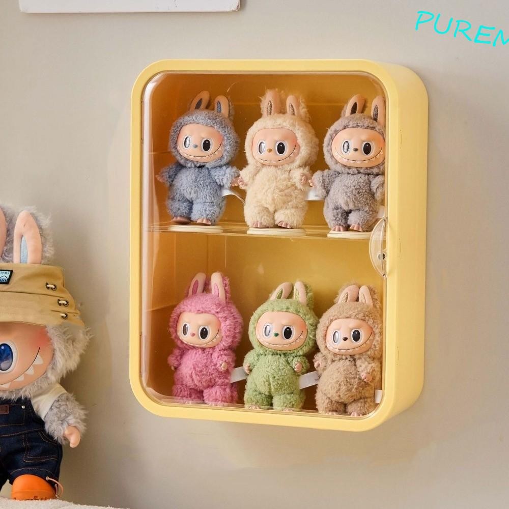 PUREM Labubu Pendant Display Box, Wall Mounted Transparent Labubu ...