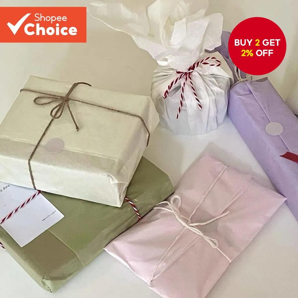 5pcs Ins Cream Color Sydney Paper Birthday Gift Flower Wrapping Photo ...