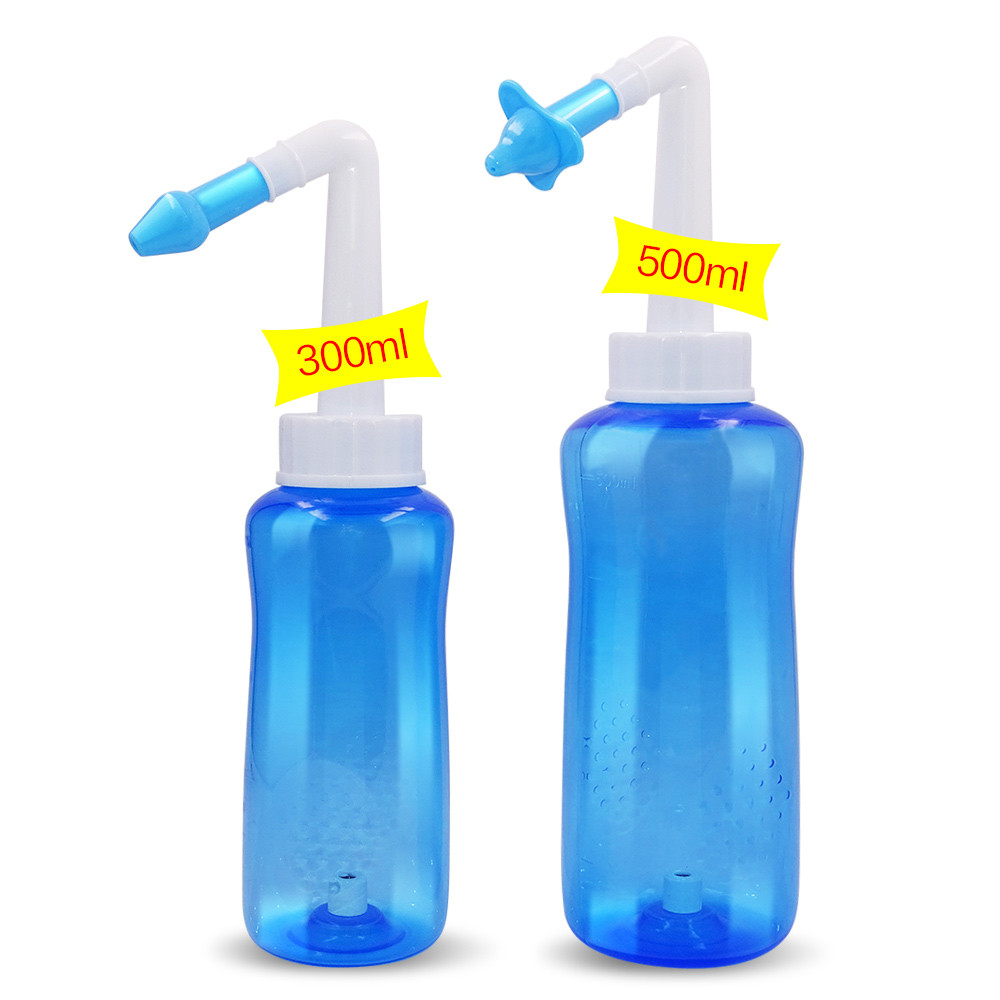 300/500ML Nasal Wash Neti Pot Personal Care Nose Cleaner Protector For ...