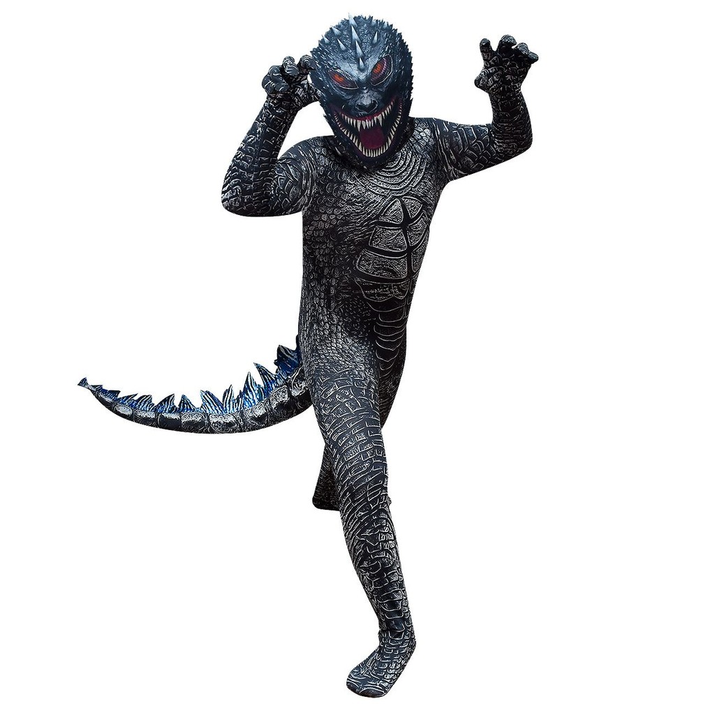 Halloween Costume cosplay Godzilla Godzilla Medium Big Children ...