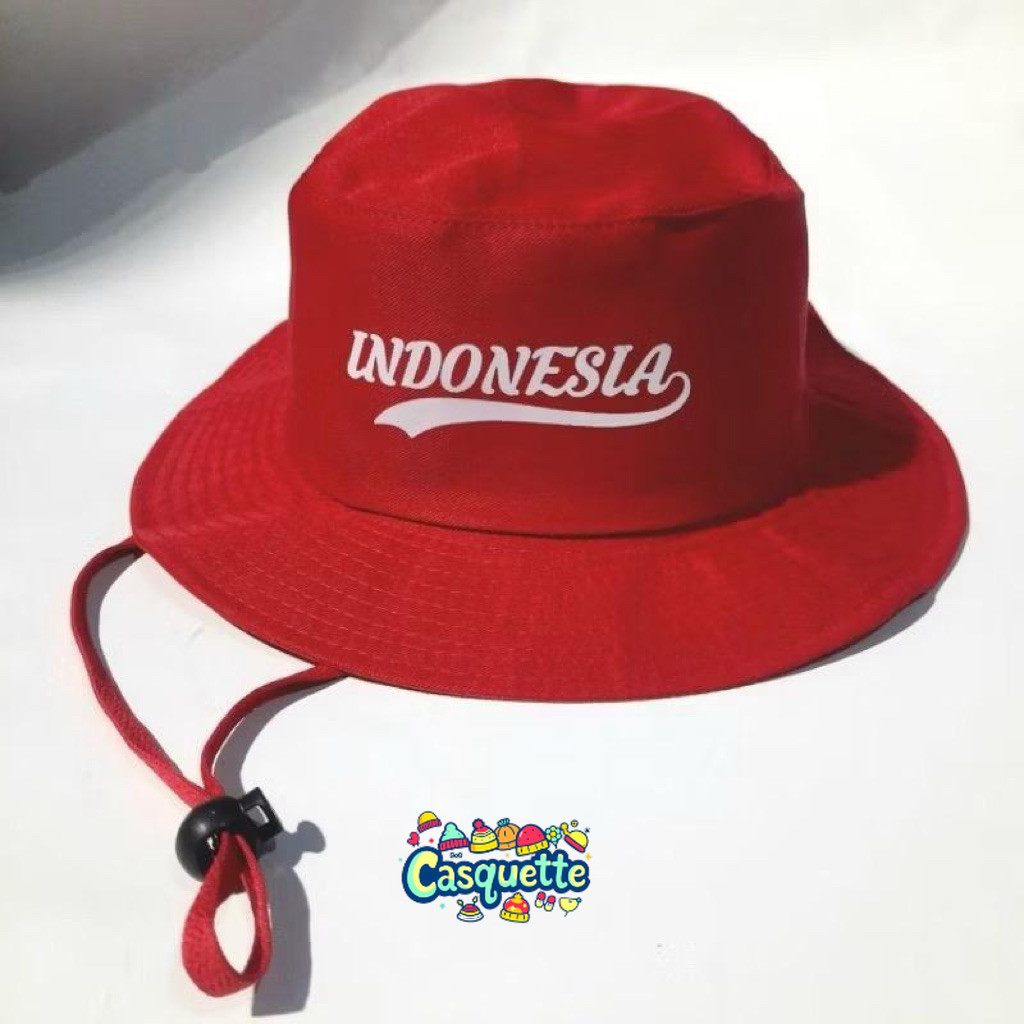 Bucket 17 August Indonesian Independence Hat August Indonesia | Shopee ...