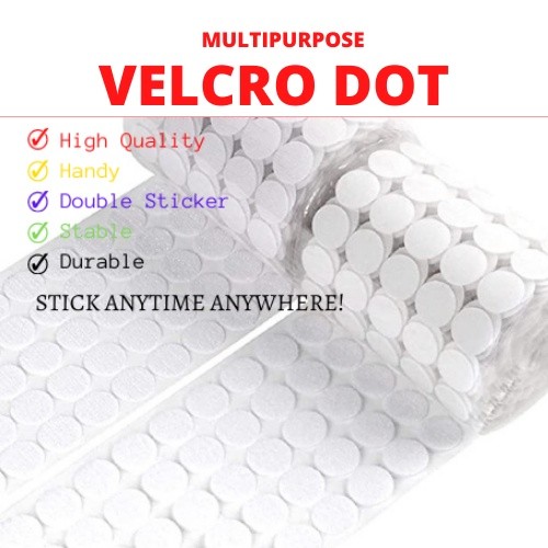 20mm Velcro Dots Self Adhesive Velcro Magic Tapes For DIY Activities ...