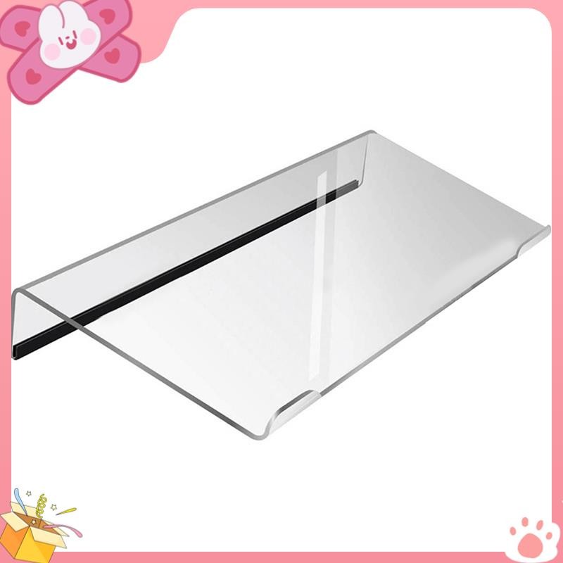 [New B]1 Pcs Acrylic Keyboard Riser Tilt for Desktop Ergonomic Keyboard ...