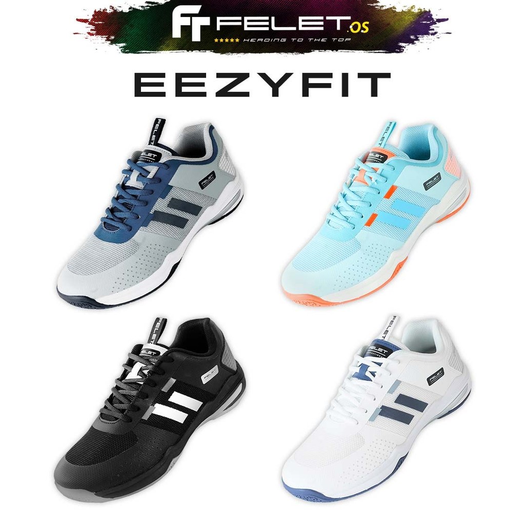 FELET SHOES EEZYFIT Badminton Shoes Kasut Badminton by FELET | Shopee ...