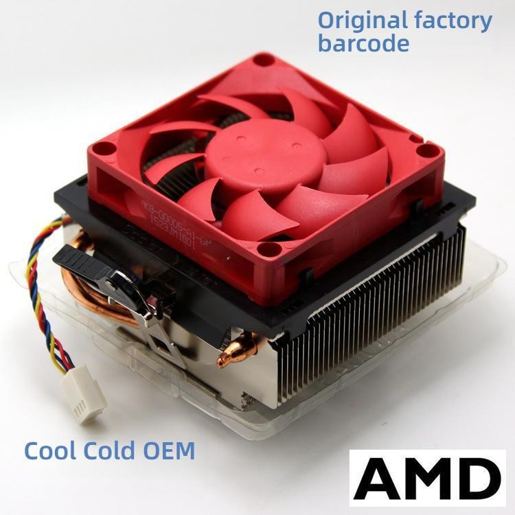 AMD Original Two Copper Tube Radiator am3 am4 fm2 am2 Original Fan ...