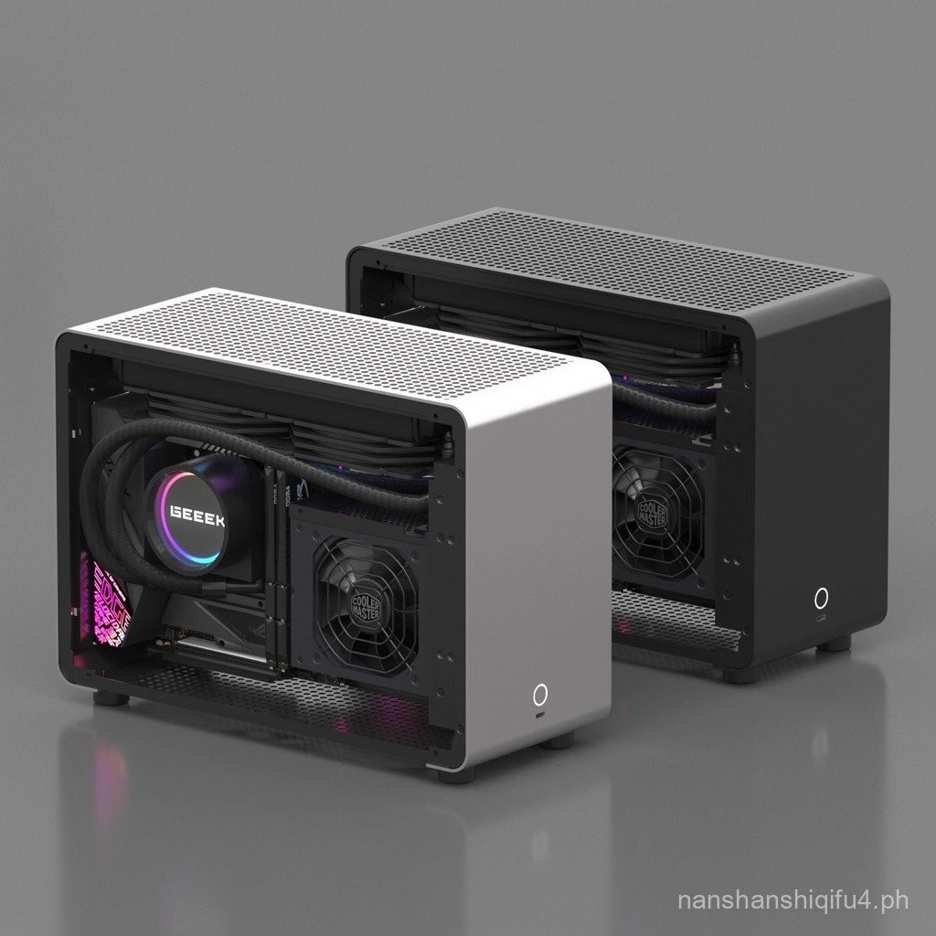 GEEEK G1pro All Aluminum Side Transparent A4 ITX Mini Case SFX Portable ...