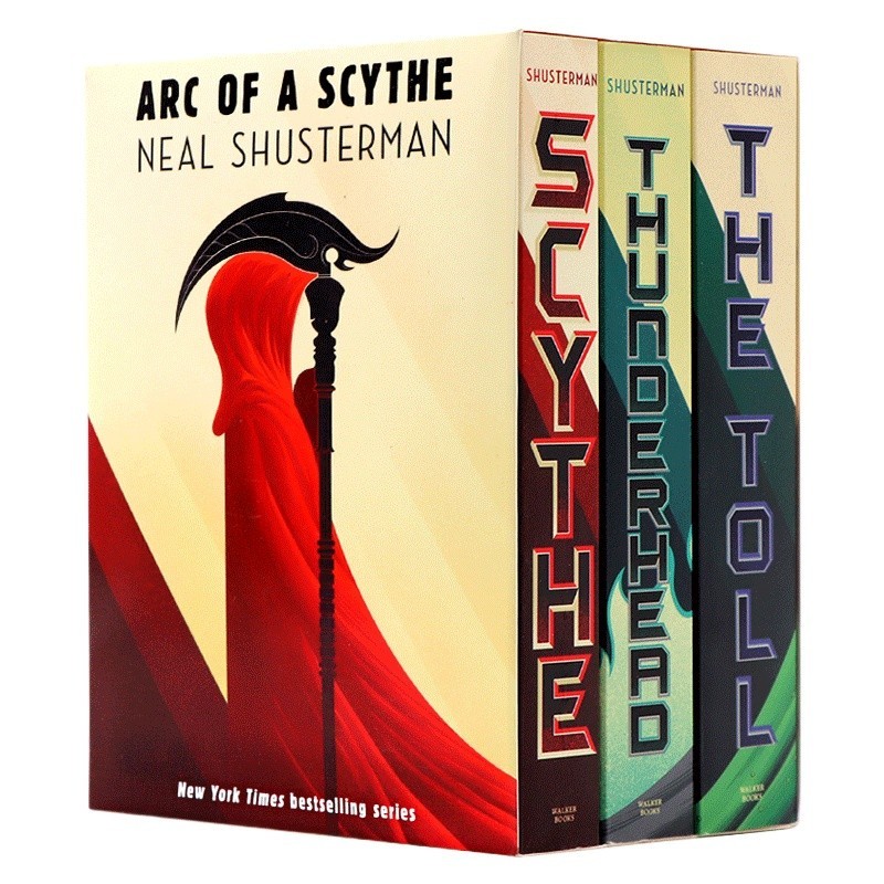 The Arc of a Scythe Trilogy Scythe Thunderhead The Toll Neal thriller Pulitzer Prize-winning ...