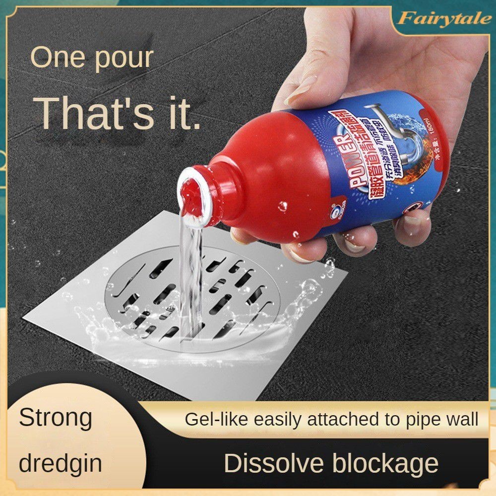 Pipe Dredge Agent New Gel Cleaner For Kitchen Oil Hair Toilet Mini ...
