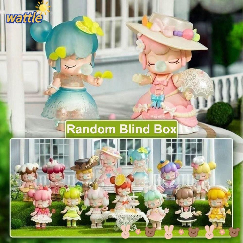 WATTLE Box, Kawaii Cute Anime Cartoon Figure Model, POPMART Bubble ...