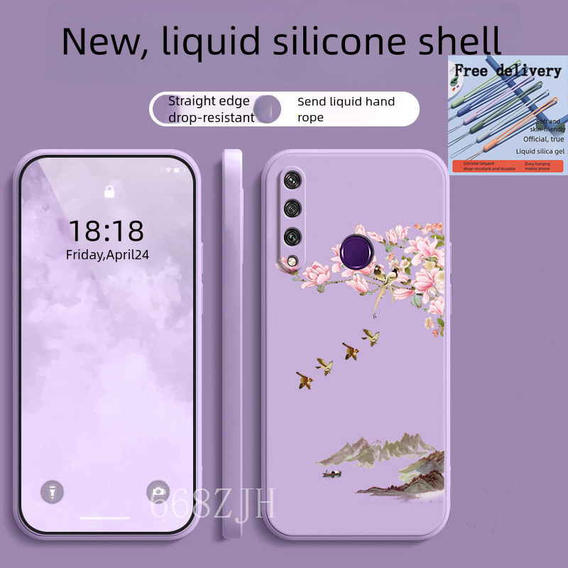 Casing Huawei Y6P y9 prime 2019 y9s phone case new bird soft shell ...