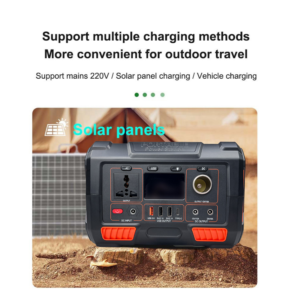 NSS Solar Portable Power Station multi-function Backup Lithium Battery ...