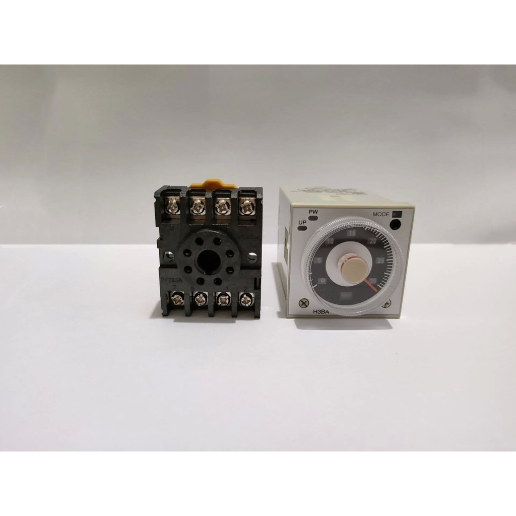 1 Set H3BA-N8H 8 Pin Multifunctional Power On Delay Timer 1.2s To 300h ...