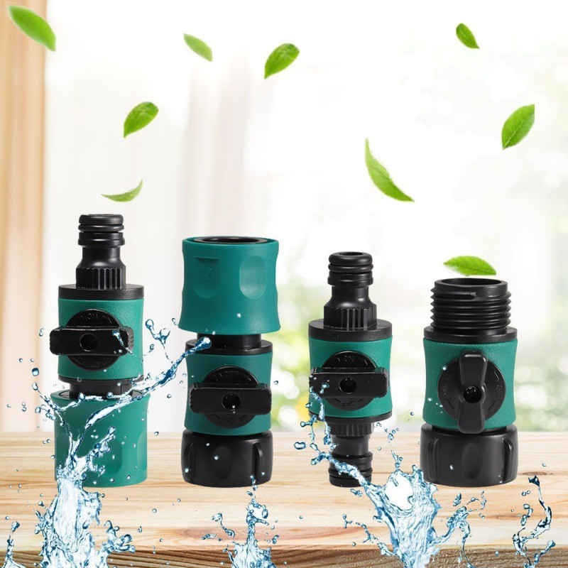 Plastic 3/4" Female Thread 3/4" Male Thread Agriculture Garden Watering ...