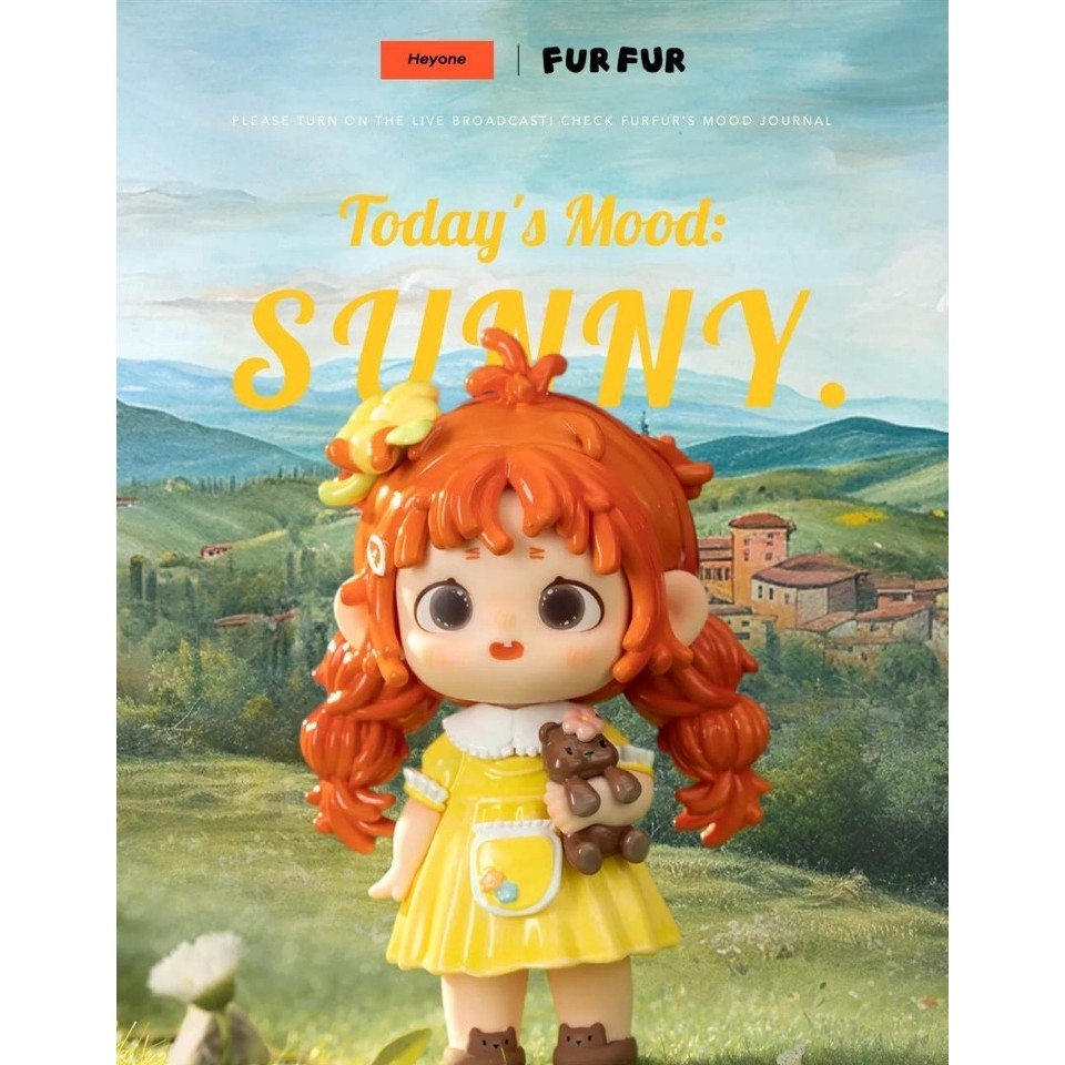 [Ready Stock] Heyone Heyone Fufu Today Mood * Sunny Series Figure ...