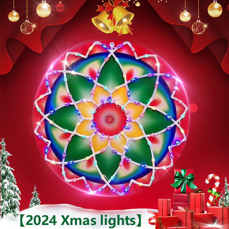 【2025 Xmas lights】Parol Christmas lanterns color christmas light ...