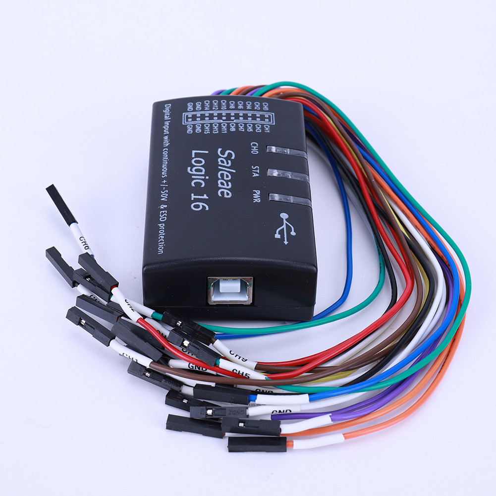 Pocket USB Logic Analyzer 16 Channel Logic Analyzer Multi-System ...