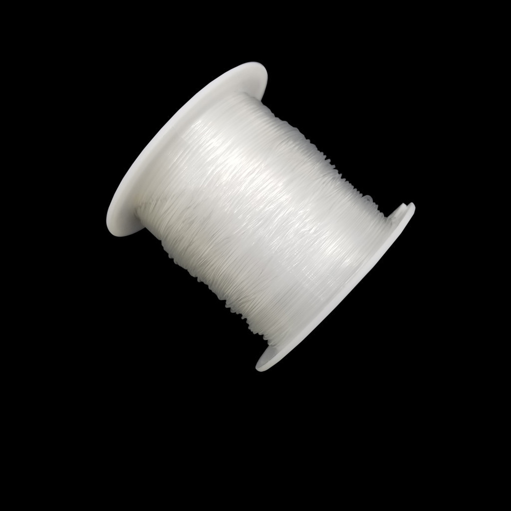 1 Roll Fashion Transparent Non Elastic Crystal Fishing Line DIY ...