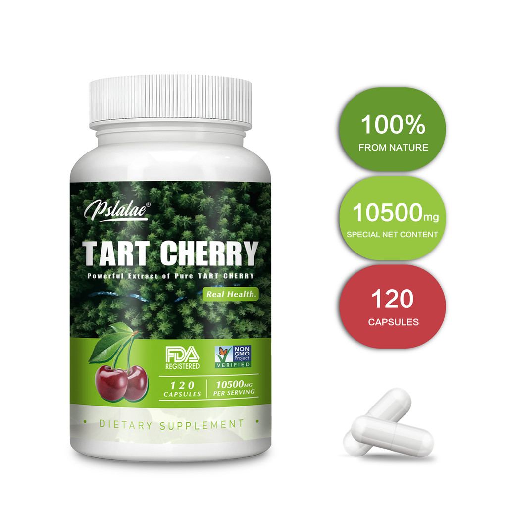 Pslalae Tart Cherry 10:1 Standardized Extract Supplement | 10,500 mg ...