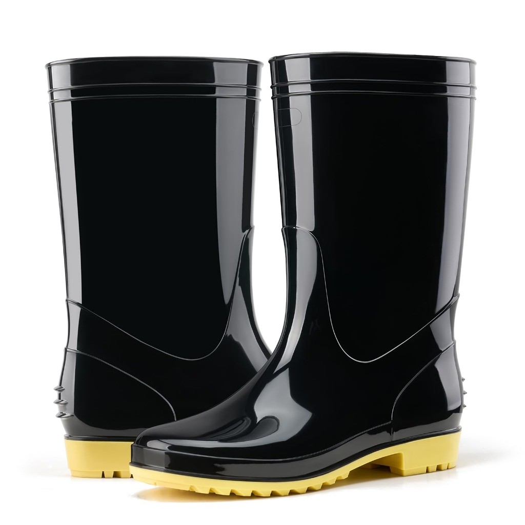 HAWK Aldult Women's High-Top Rainboots Outdoor Non-Slip Water Boots ...