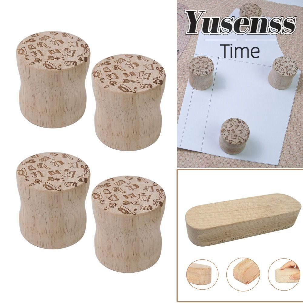 YUSENSS Sewing Pattern Weights, Handmade Sewing Accessories Wooden ...