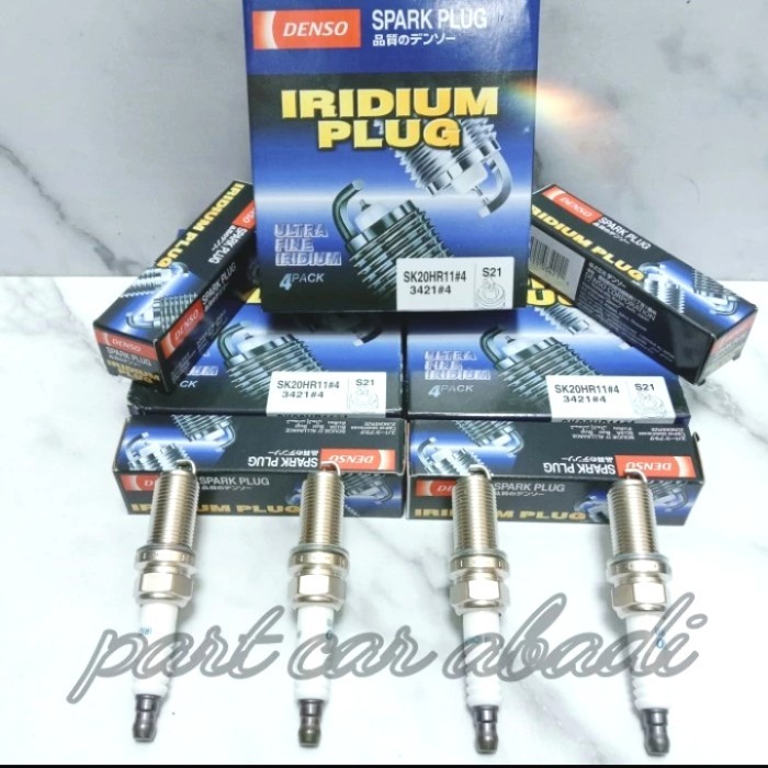 Iridium Spark Plug Set 4Pc Original Denso Innova Reborn Fortuner VRZ ...