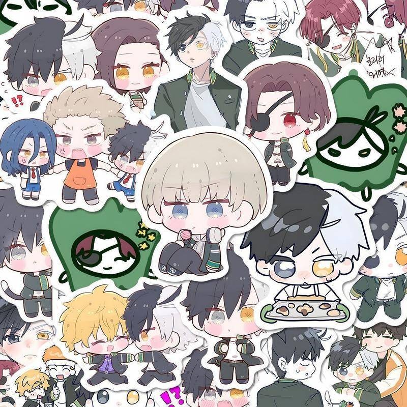 Cute WIND BREAKER Chibi Stickers - Anime Merch for Planners, Journals ...