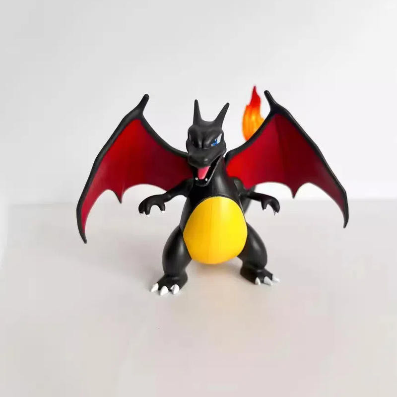 Pokemon Black Charizard Action Figure Characters Collectible Model Toys ...