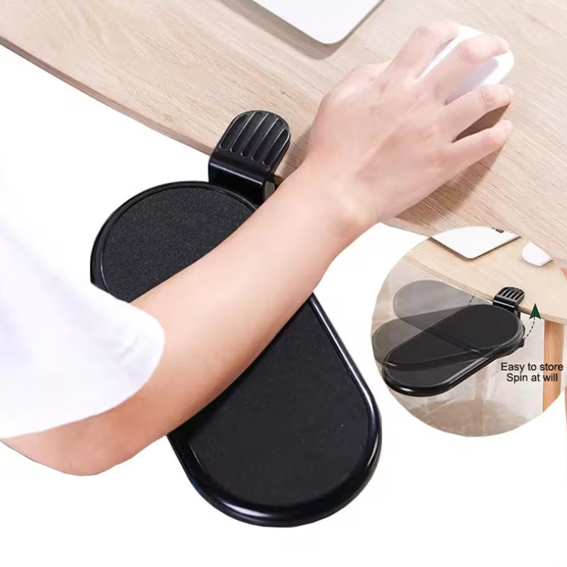 Computer Arm Rest Pad For Desk Adjustable PC Wrist Rest Extender Desk ...