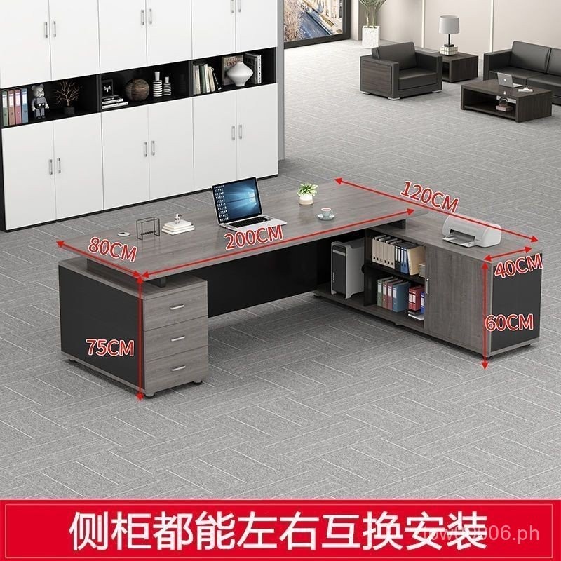 Simple Modern Office Furniture Table and Chair Combination Executive ...