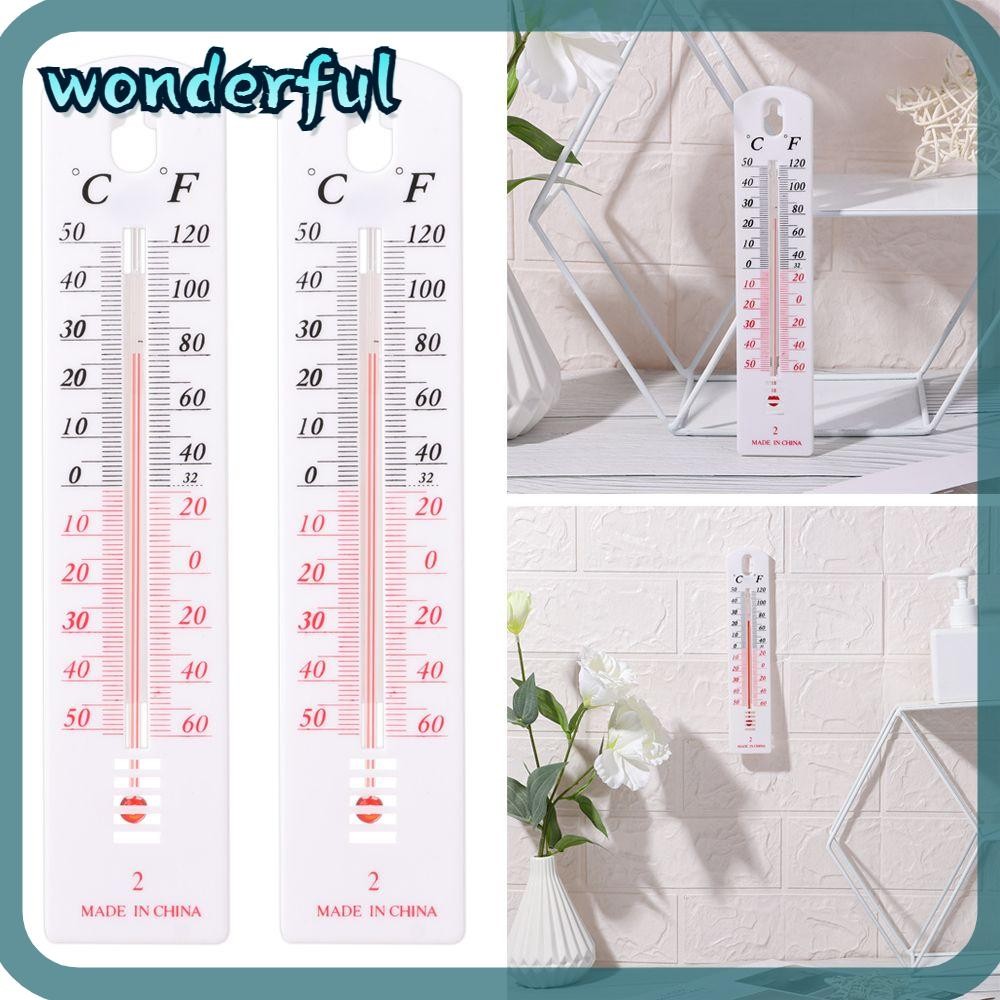 WONDER Indoor Outdoor Temperature Plastic Office Room Wall Hang ...