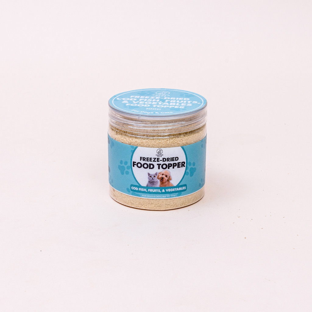 Dapper Pets Freeze-Dried Cod, Fruit, & Veggie Mix Topper - Dog & Cat ...