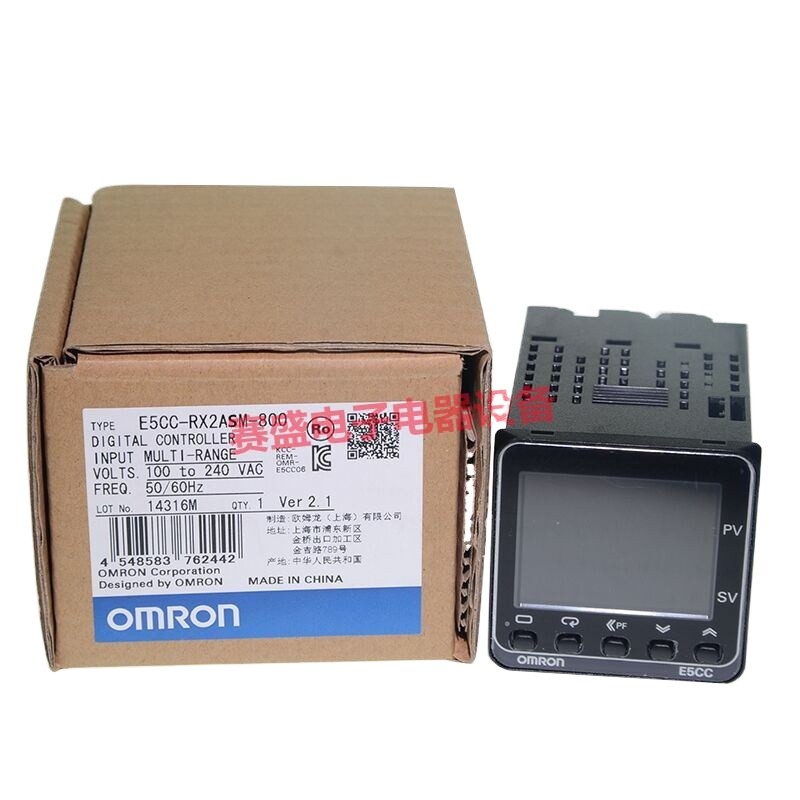 New genuine goods OMRON thermostat E5CC-RX2ASM-800 CX2DSM QX2ASM-800 temperature controller ...