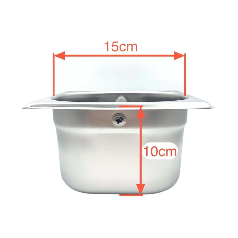 Stainless steel slag bucket semi-automatic coffee machine supporting ...