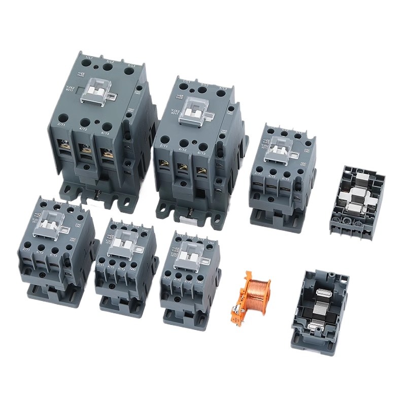 Yijia AC contactor 220V single phase YJX2-1210 1810 3210 6511 CJX2 three phase 380V | Shopee ...