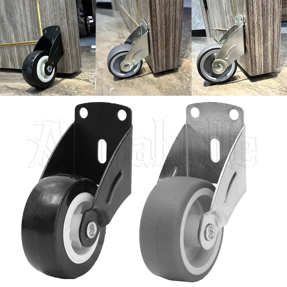 2Pcs Door Bottom Support Wheels - Stainless Steel Directional Pulley ...